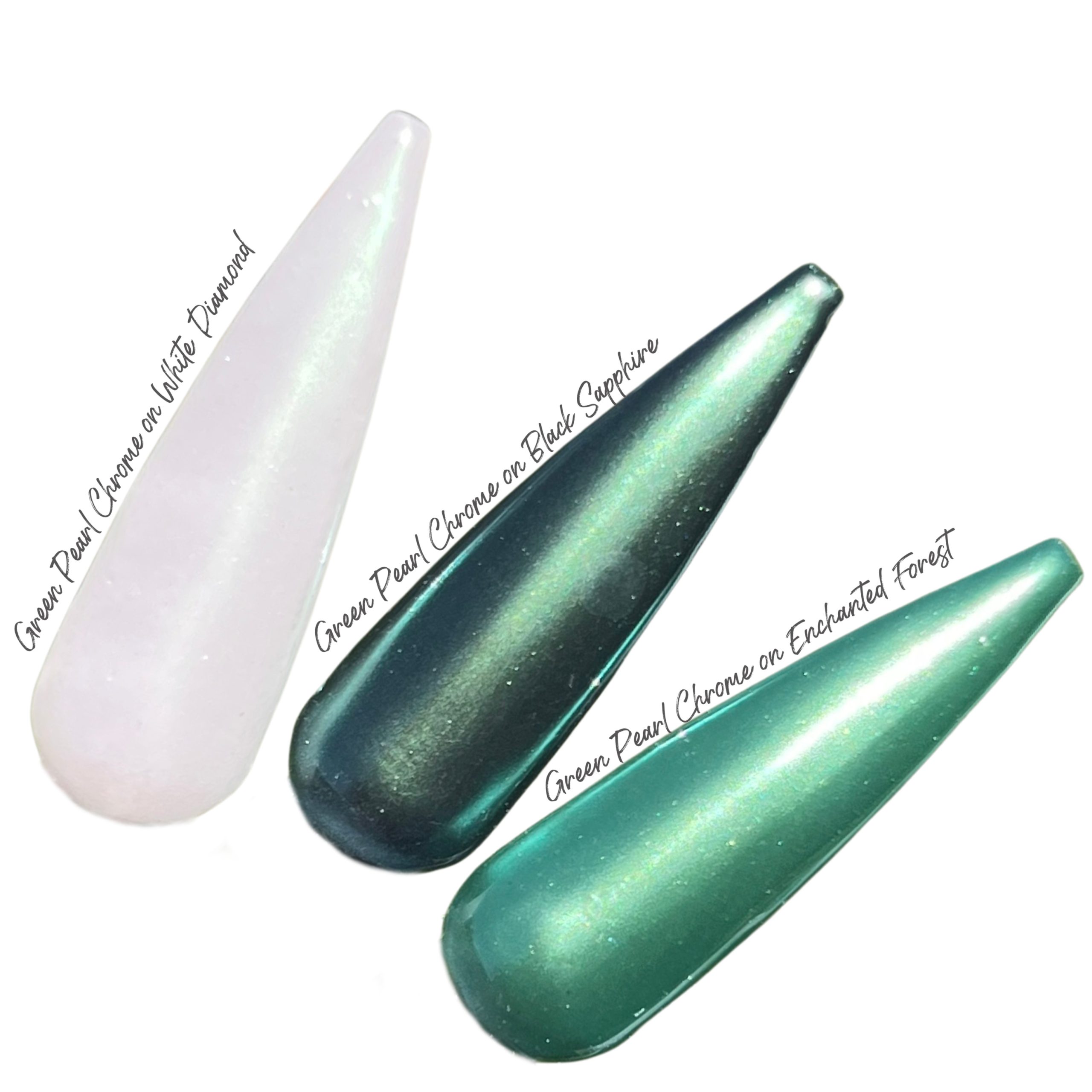 Green Pearl Chrome — MadKin Beauty